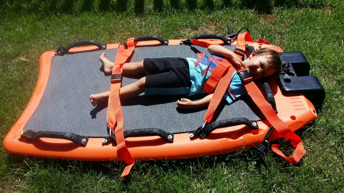 Extractor Pro-Model Rescue Sled | Super Duty molded HDPE